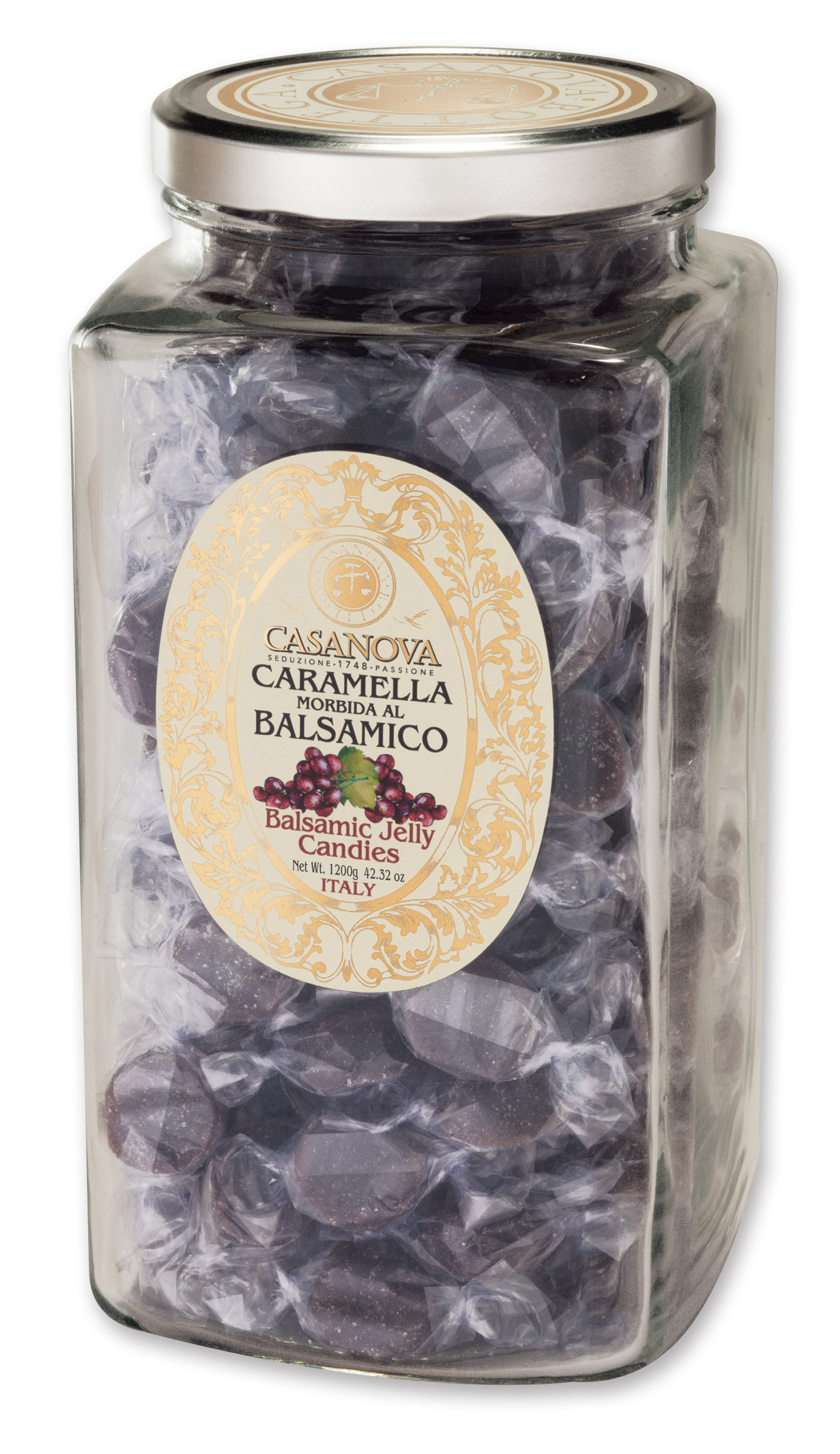 Sales Balsamic Jelly Candies Glass Jar | Casanova 1748 | Balsamic Jelly ...